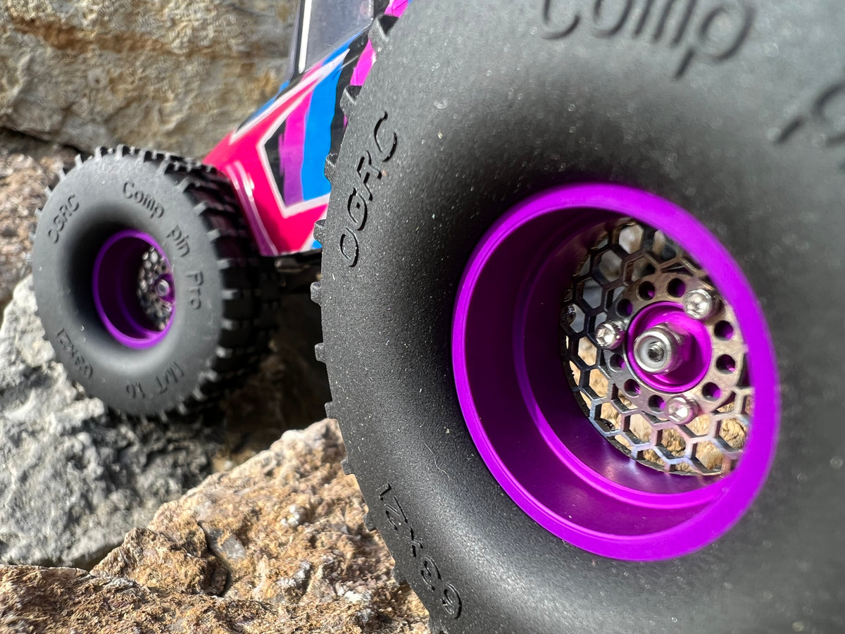 1.0 Titanium Honeycomb Wheel Faces – Hard Park RC